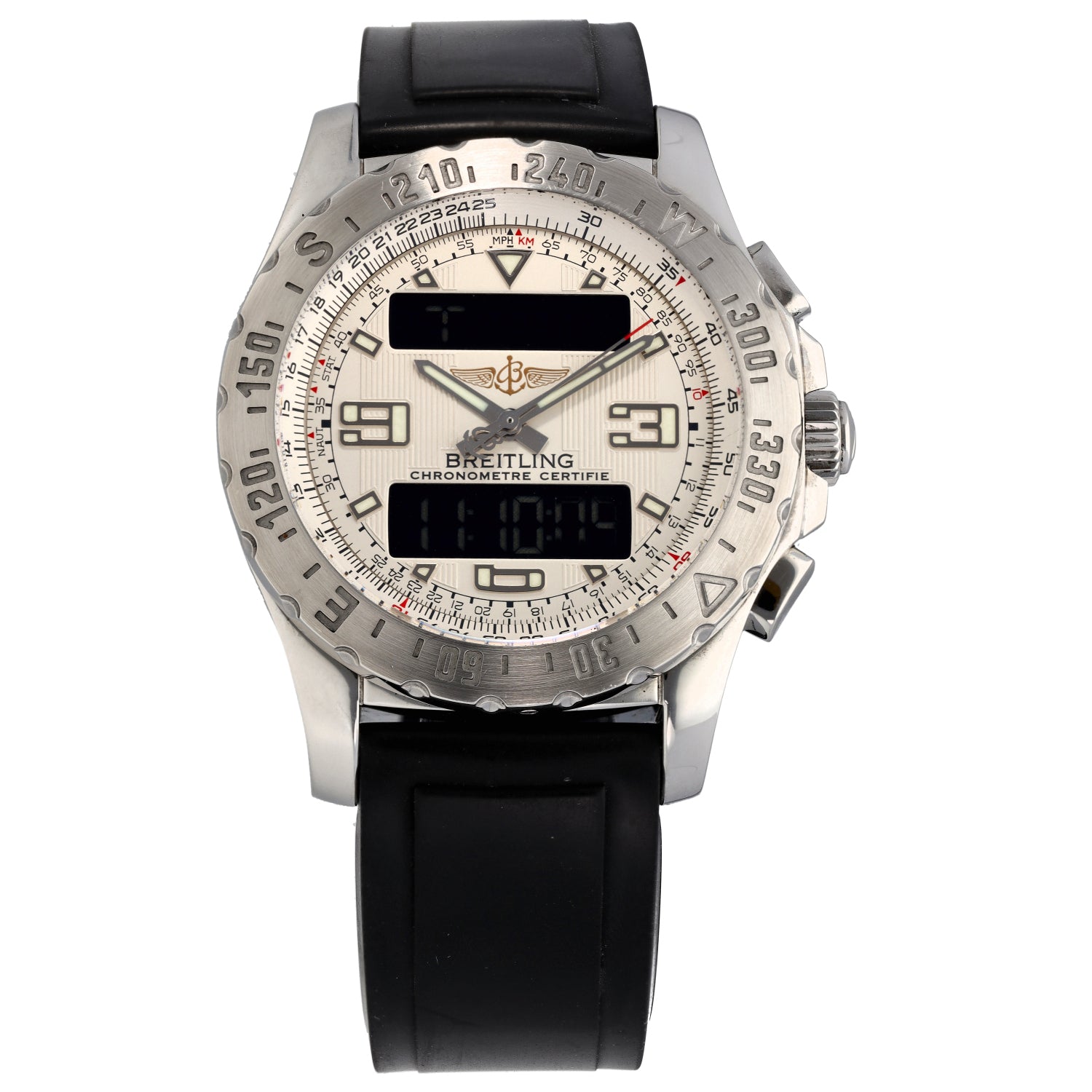 Breitling Airwolf A78363 43mm Stainless Steel Watch | H&T