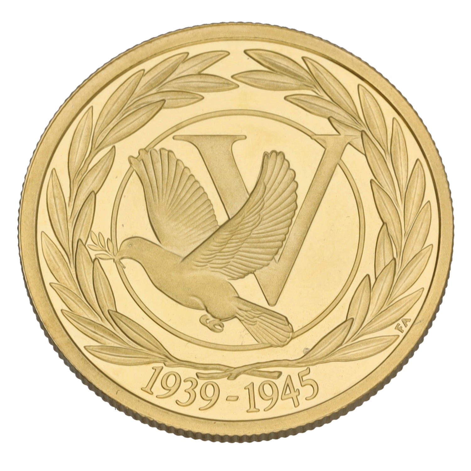9ct Gold Road To Victory Double Crown Coin 2019 – H&T