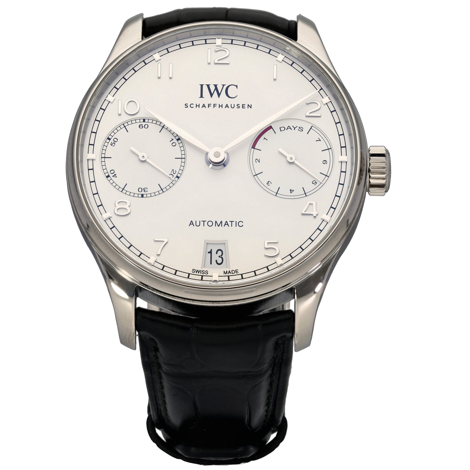 IWC Portugieser IW500712 42.3mm Stainless Steel Watch | H&T