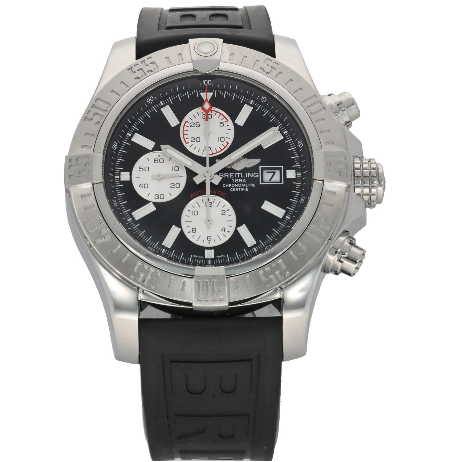 Breitling Avenger A13371 48mm Stainless Steel Watch | H&T