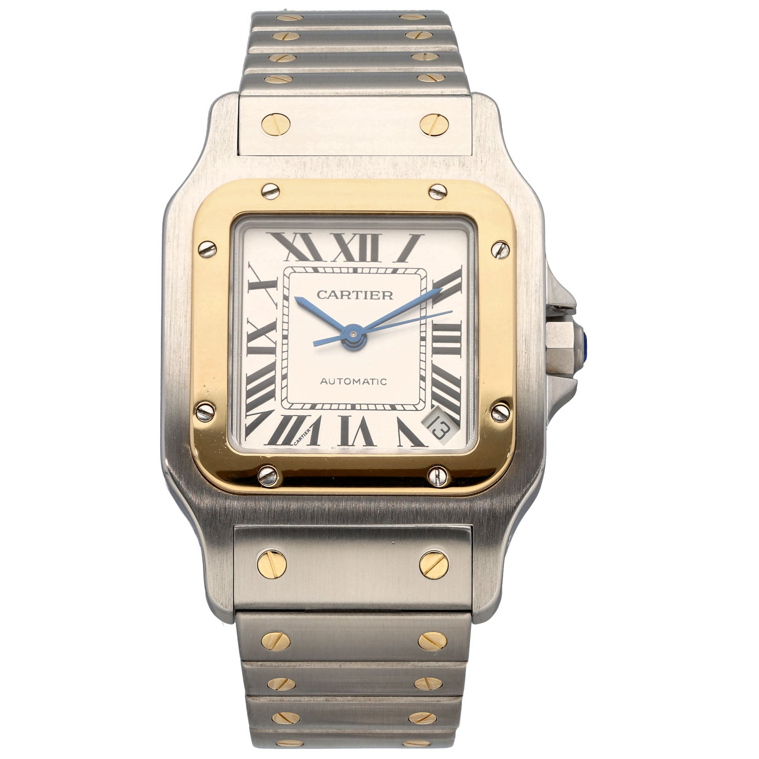Cartier Santos W20099C4 32mm Bi-Colour Watch | H&T
