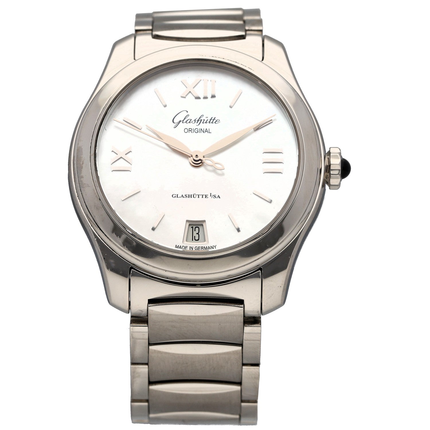 Glashütte Original Lady Serenade 1.39.22.08.02.34 36mm Steel Watch | H&T