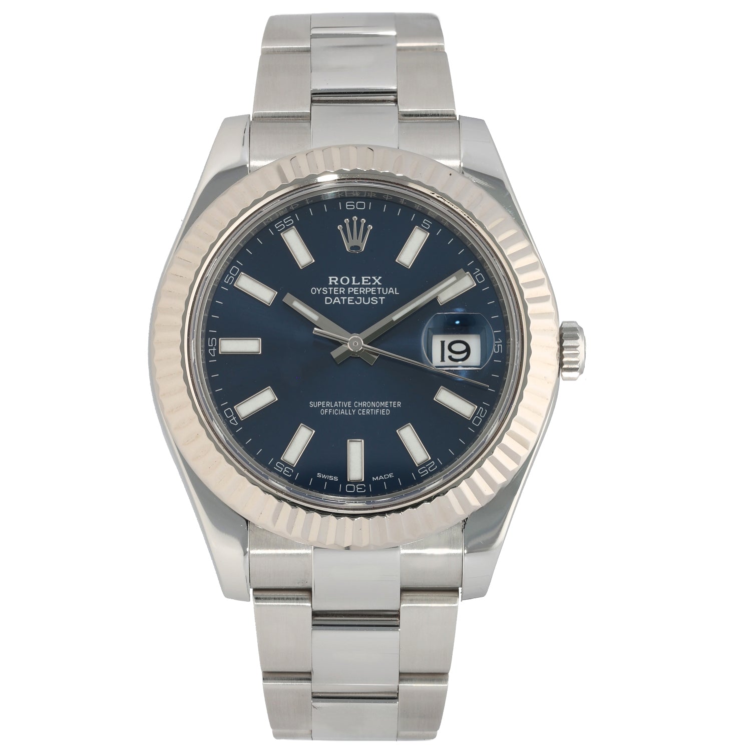 Rolex Datejust II 116334 41mm Stainless Steel Watch | H&T