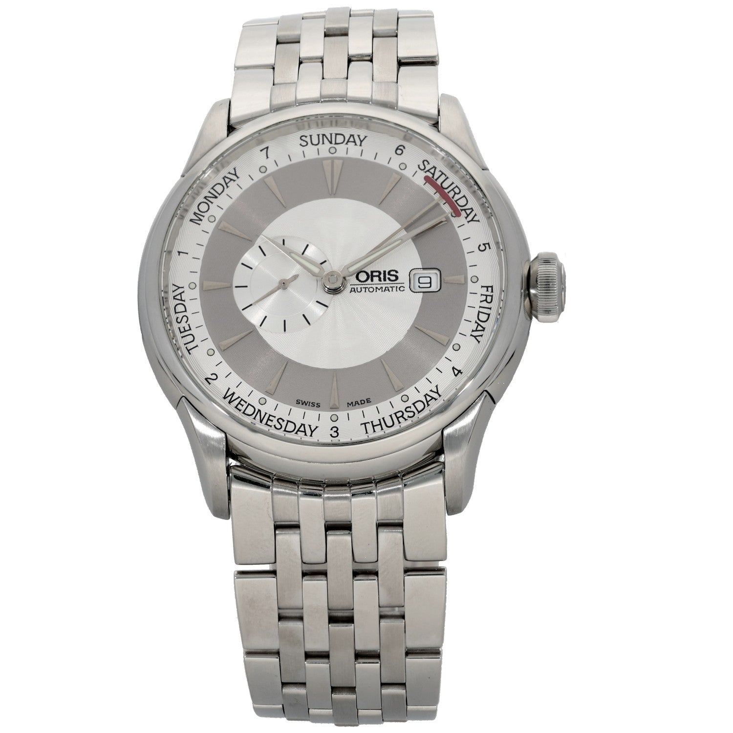 Oris Artelier 7596 45mm Stainless Steel Watch | H&T