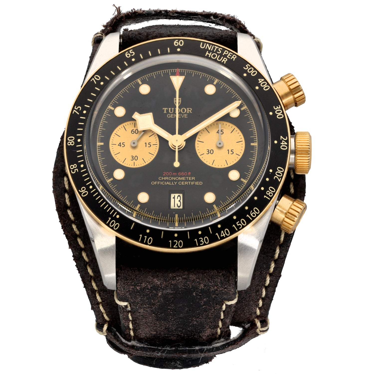 Tudor Black Bay Chronograph 79363 42mm Stainless Steel Watch – H&T