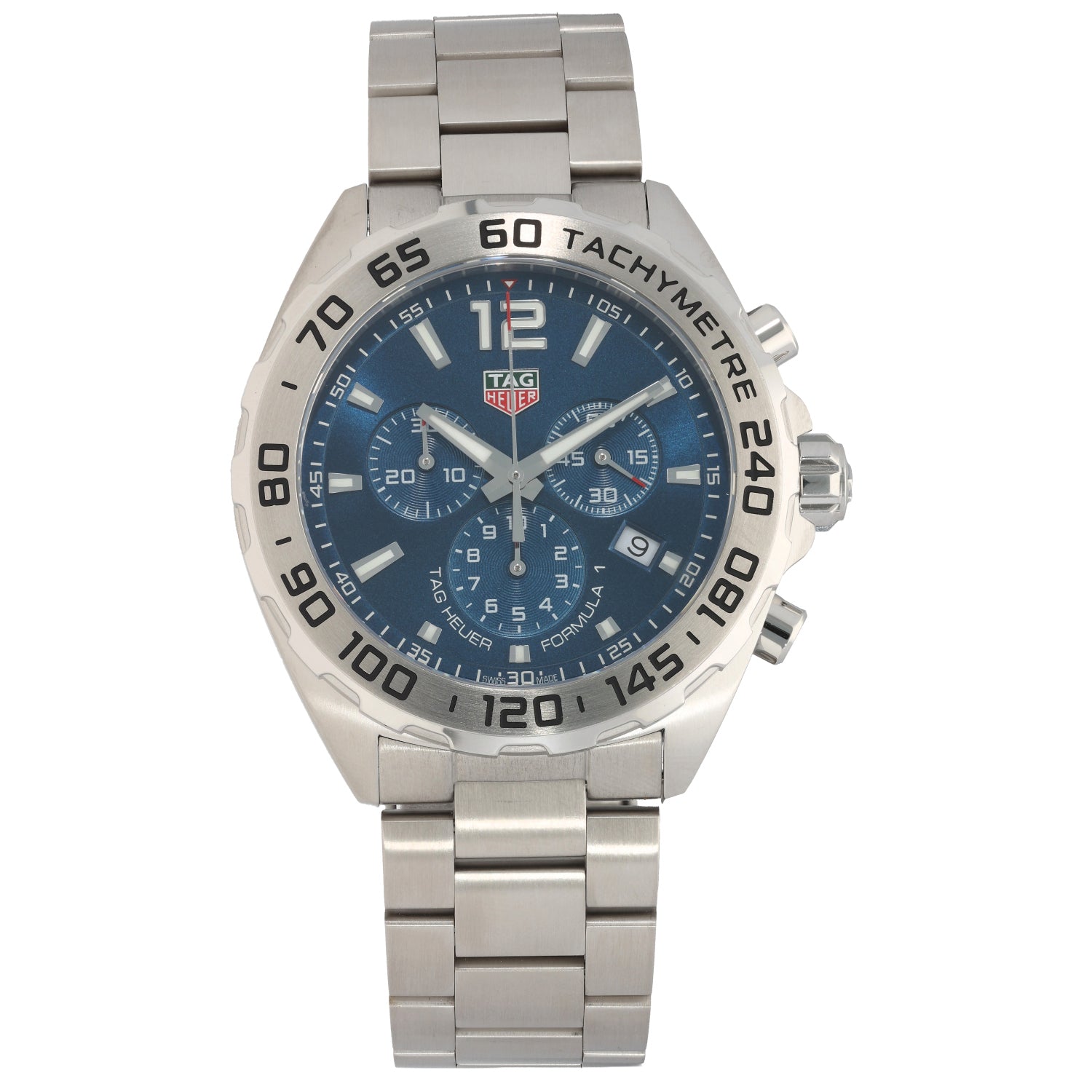 Tag Heuer Formula 1 CAZ101K 43mm Stainless Steel Watch | H&T