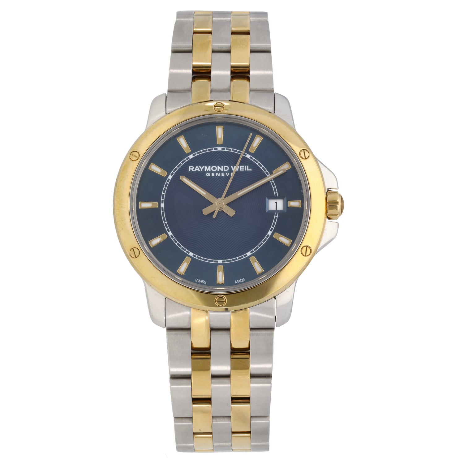Raymond Weil Tango 5591 39mm Bi-Colour Watch | H&T