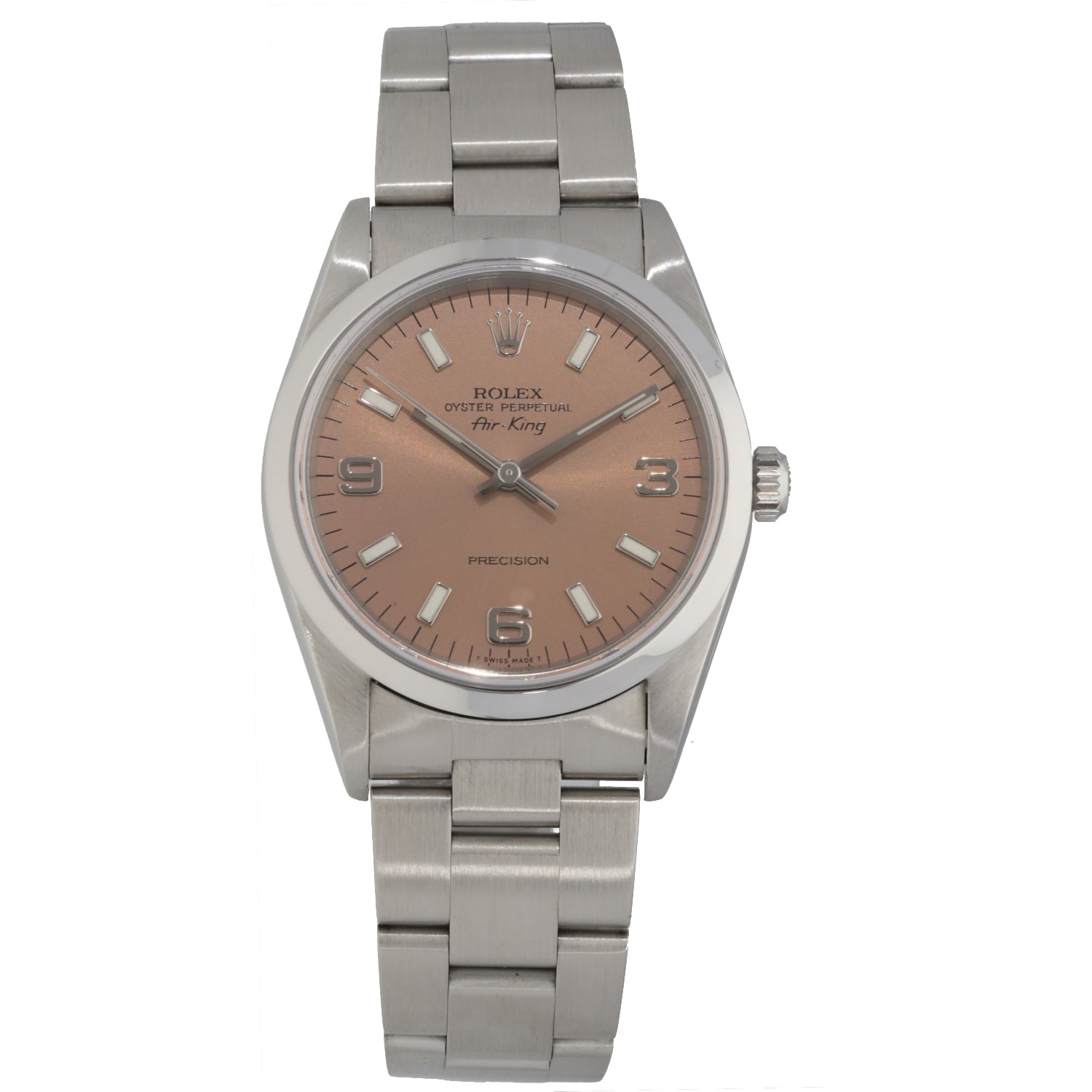 Rolex Air King 14000 34mm Stainless Steel Watch | H&T
