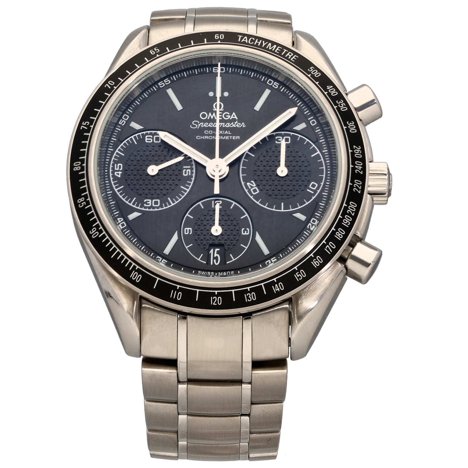 Omega Speedmaster 39mm Stainless Steel Watch | H&T