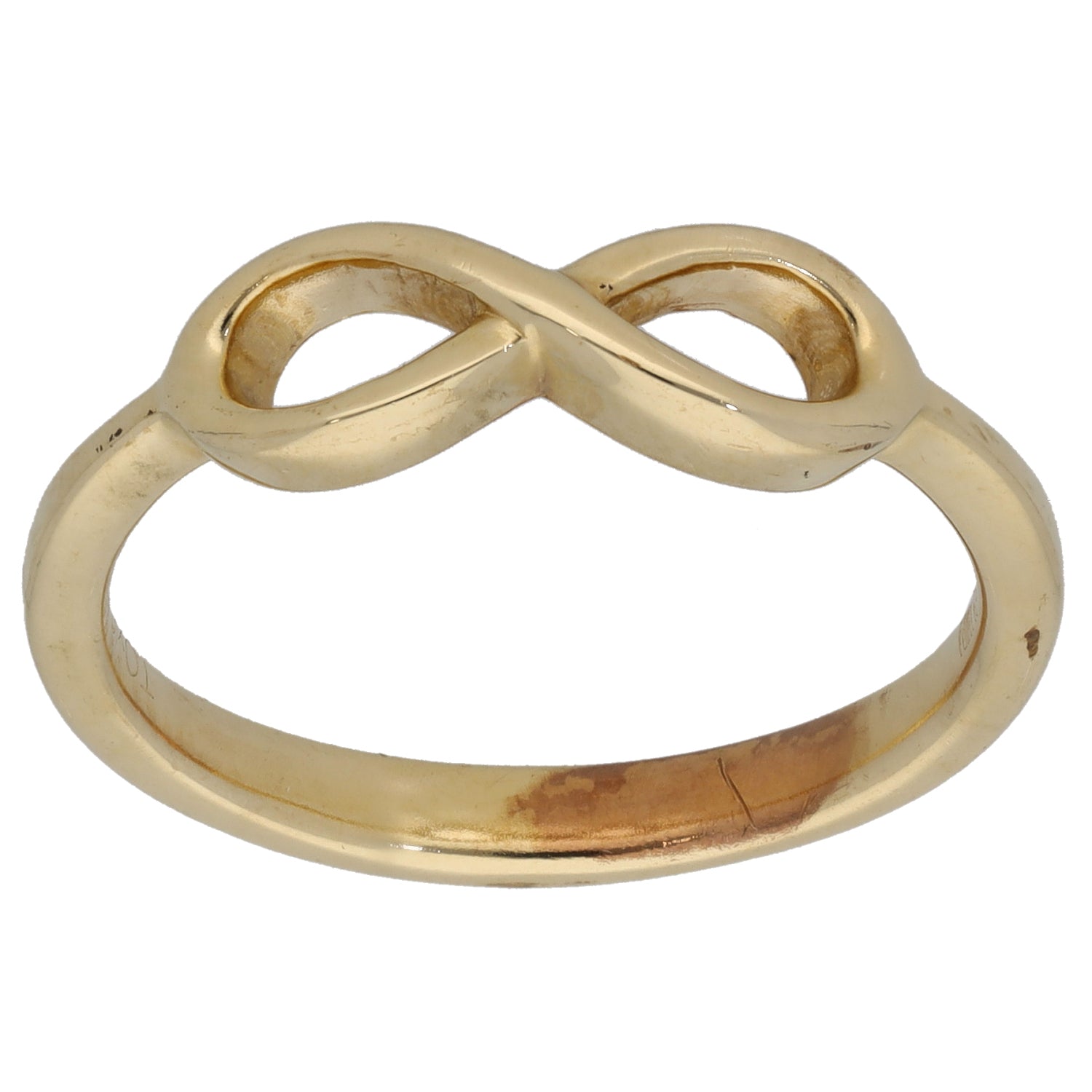 9ct Gold Alternative Ring Size R 1/2 | H&T