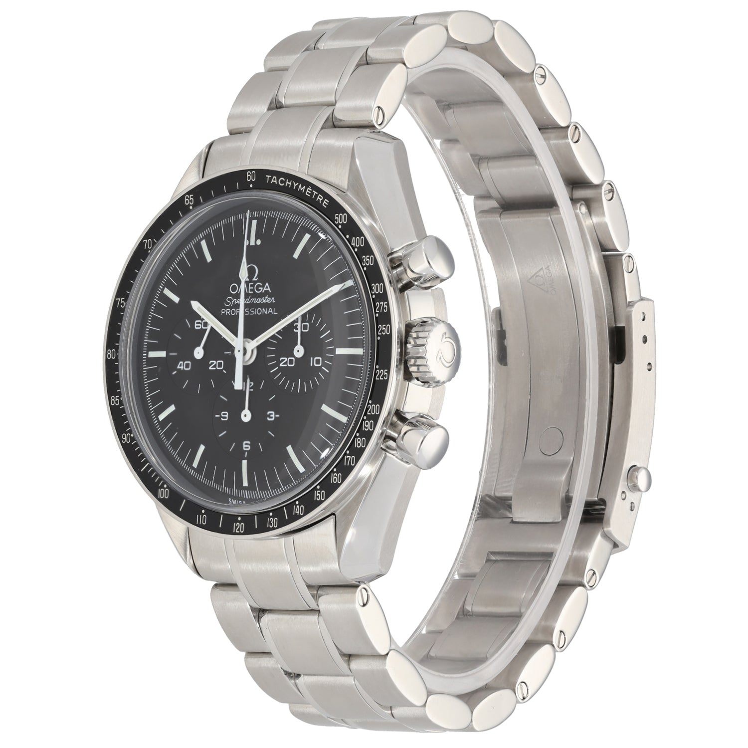 Omega Speedmaster 40mm Stainless Steel Watch – H&T