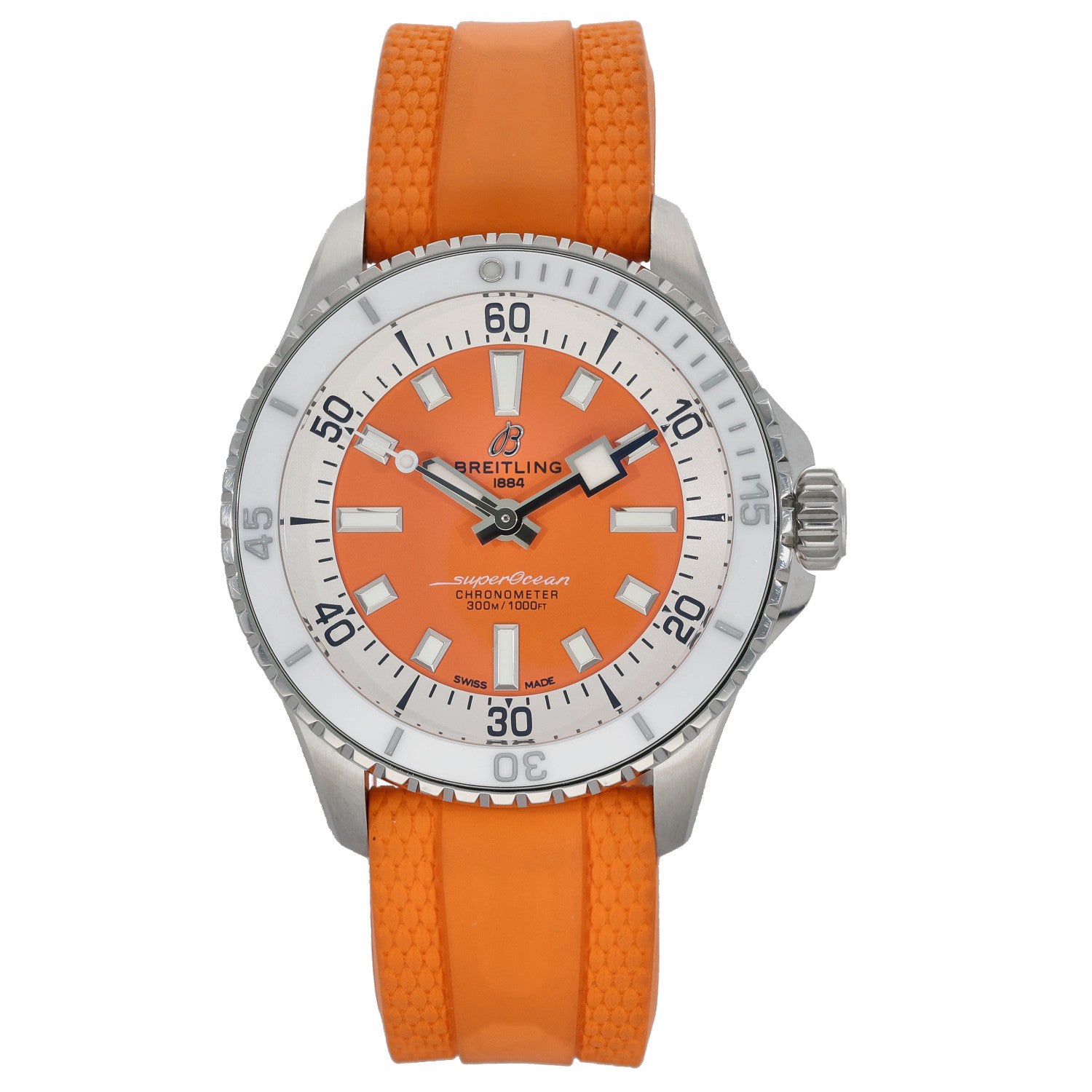 Breitling Superocean A17377 Pre Owned Watch - 36mm Stainless Steel | H&T