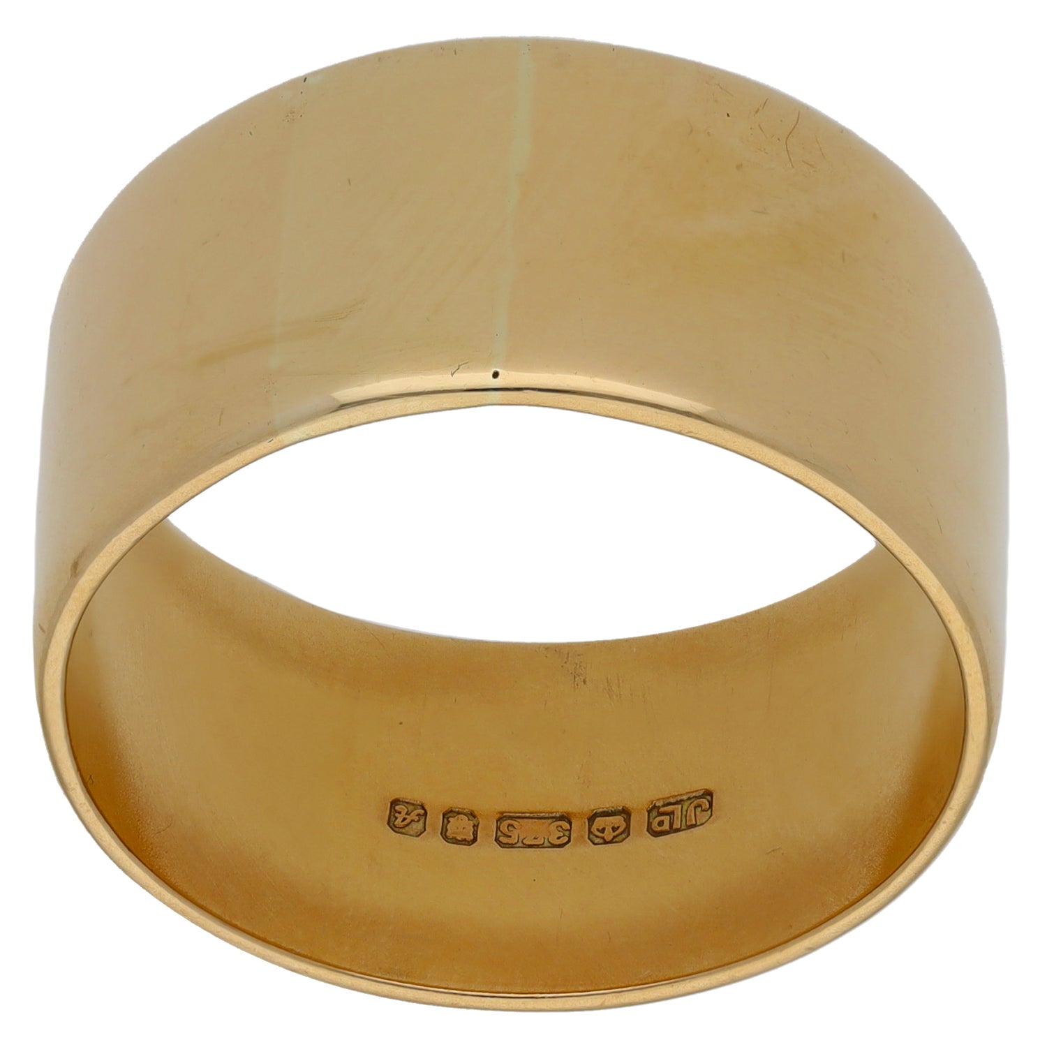 9ct Gold Plain Wedding Ring Size Z | H&T