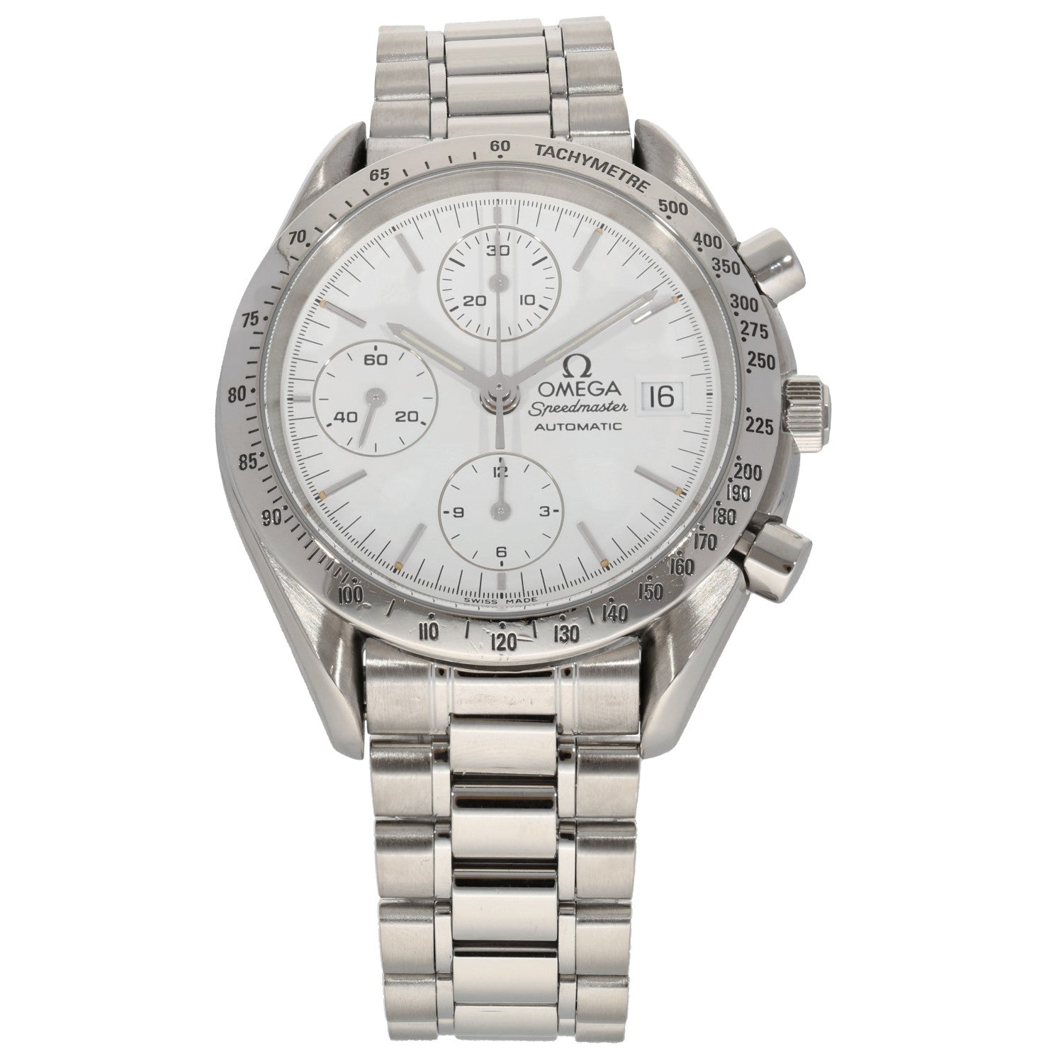 Omega Speedmaster 39mm Stainless Steel Watch | H&T