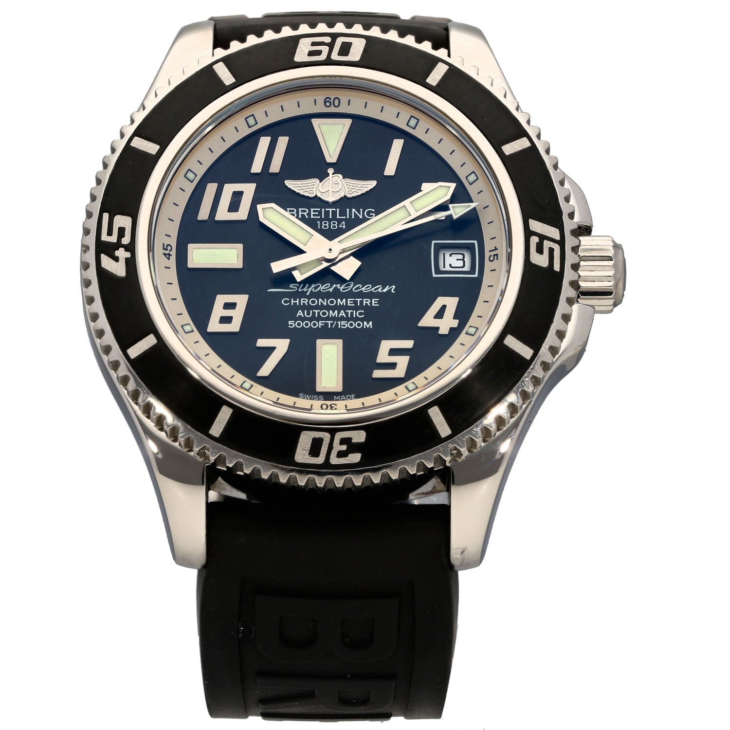 Breitling Superocean A17364 42mm Stainless Steel Watch | H&T