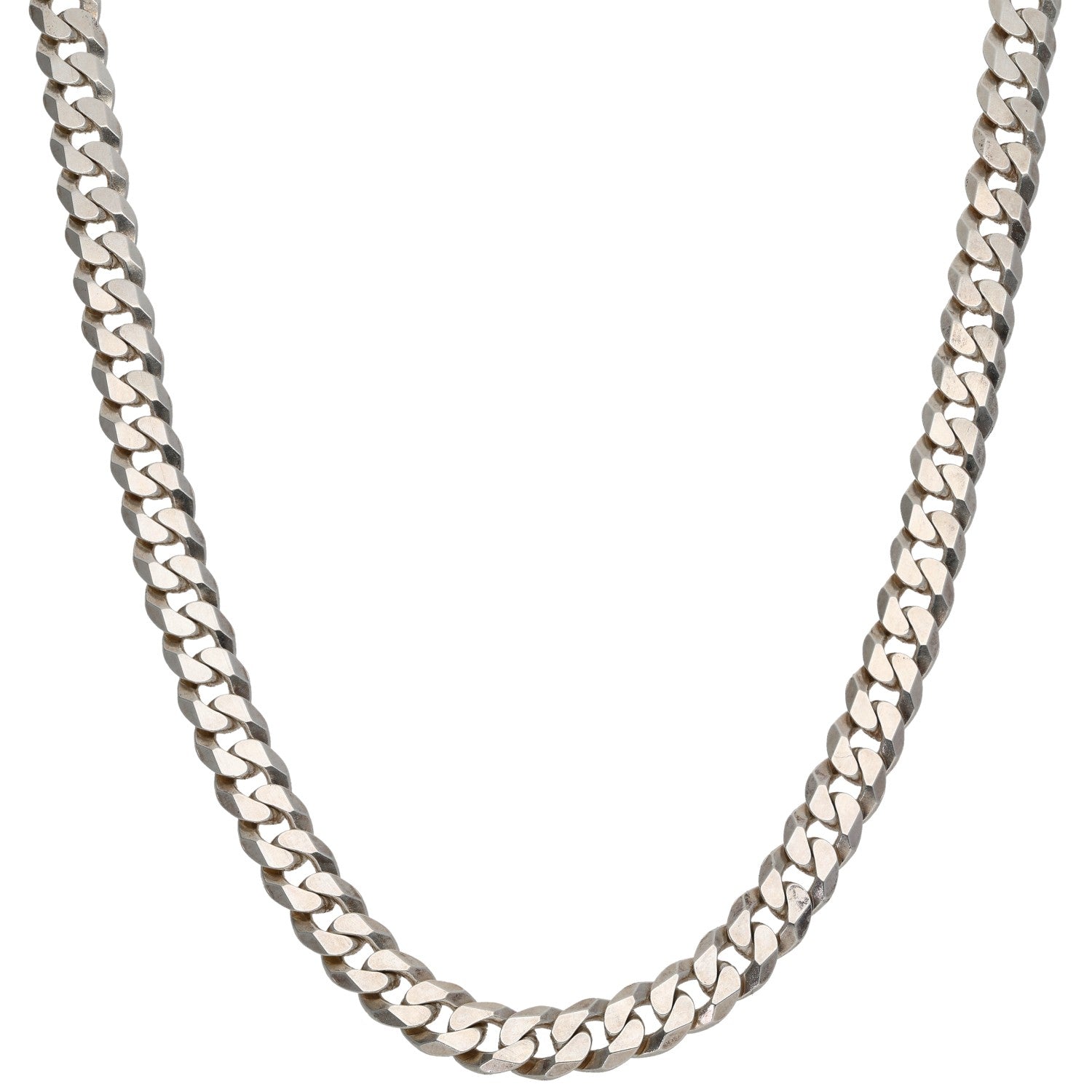 Sterling Silver Curb Chain 20" | H&T