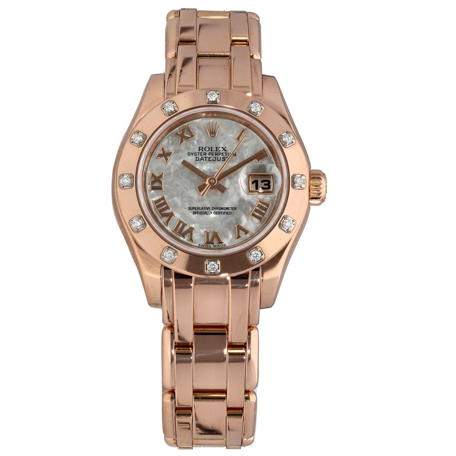 Rolex Pearlmaster 80315 29mm Rose Gold Watch | H&T