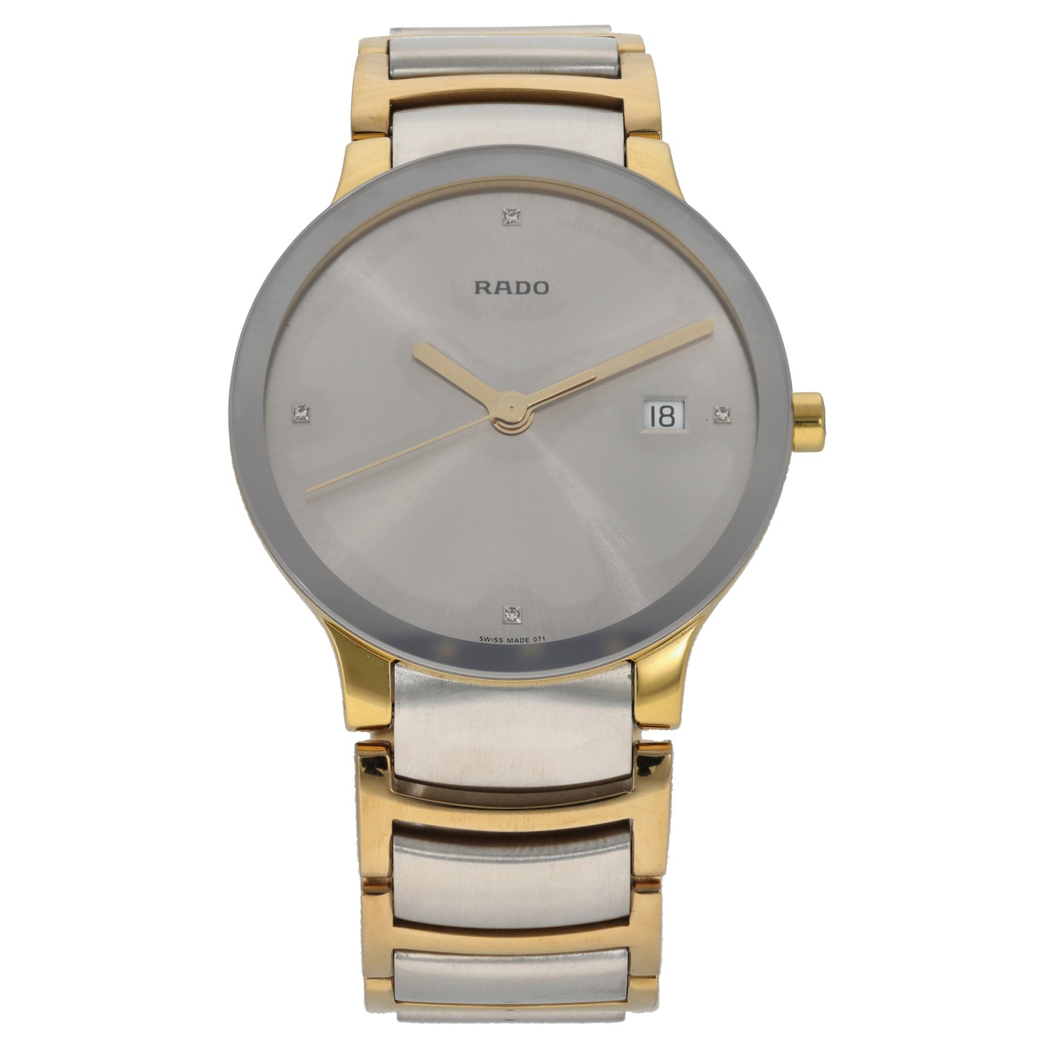 Rado Centrix 115.0931.3 38mm Titanium Watch | H&T