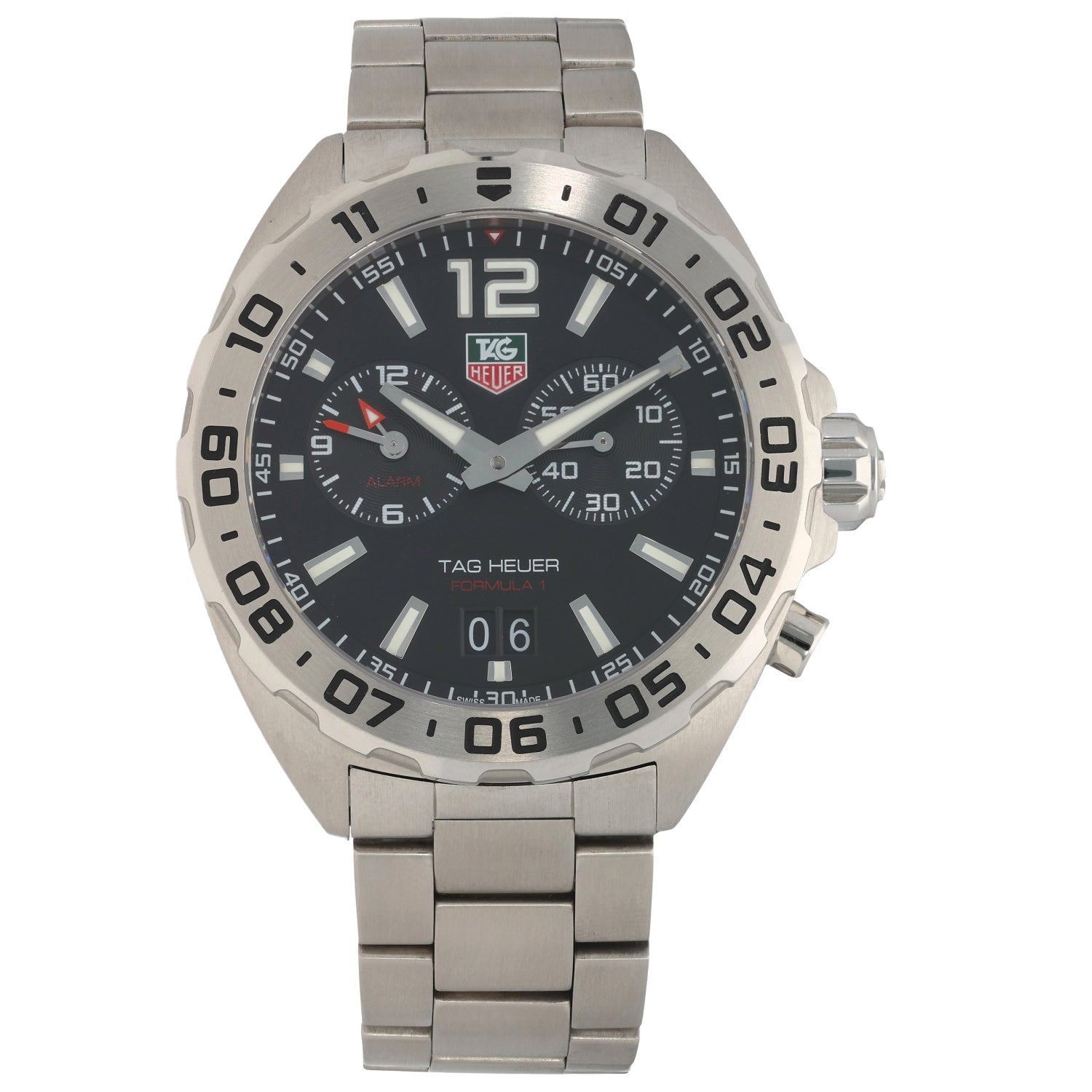Tag Heuer Formula 1 WAZ111A 41mm Stainless Steel Watch | H&T