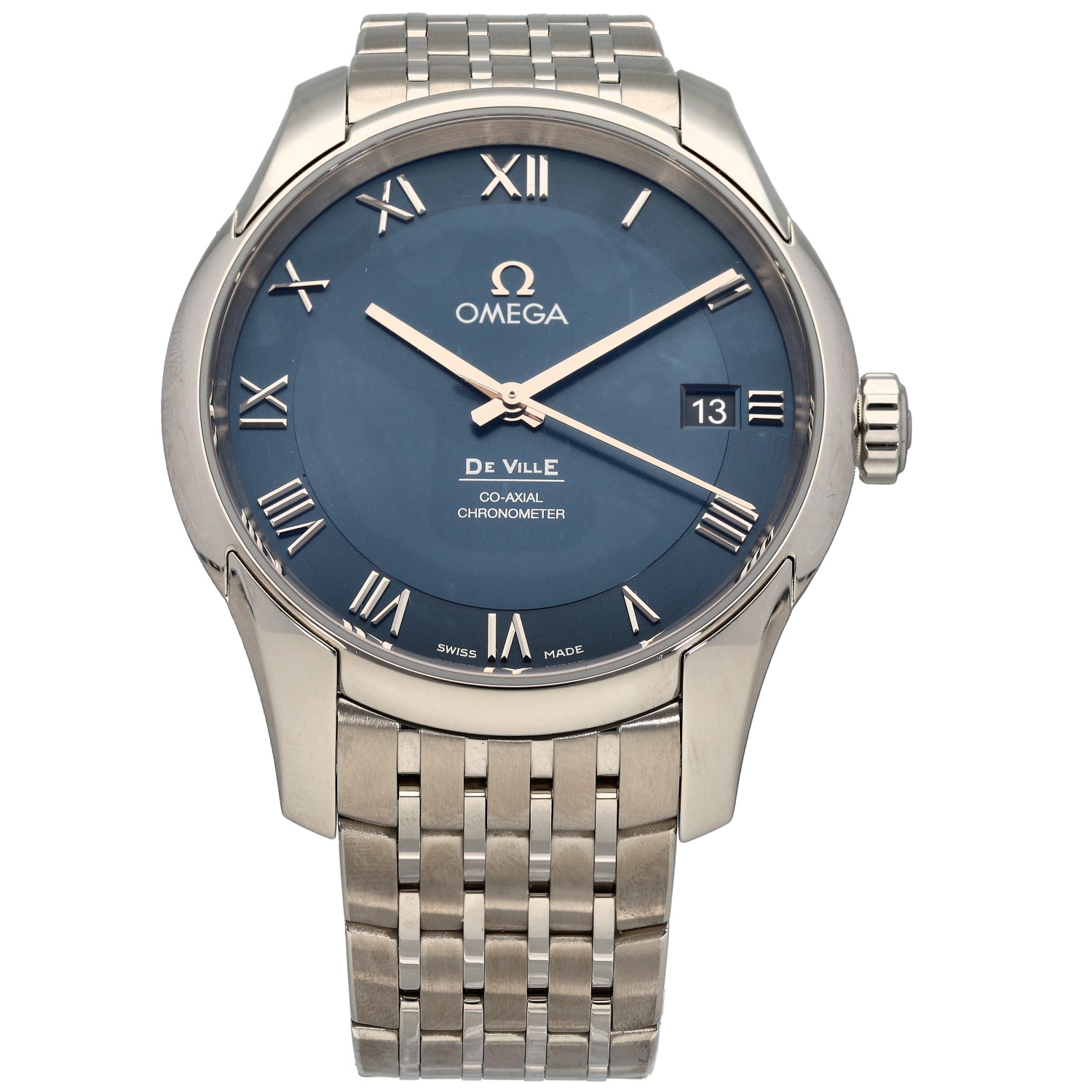 Omega De Ville 431.10.41.21.03.001 41mm Stainless Steel Watch | H&T