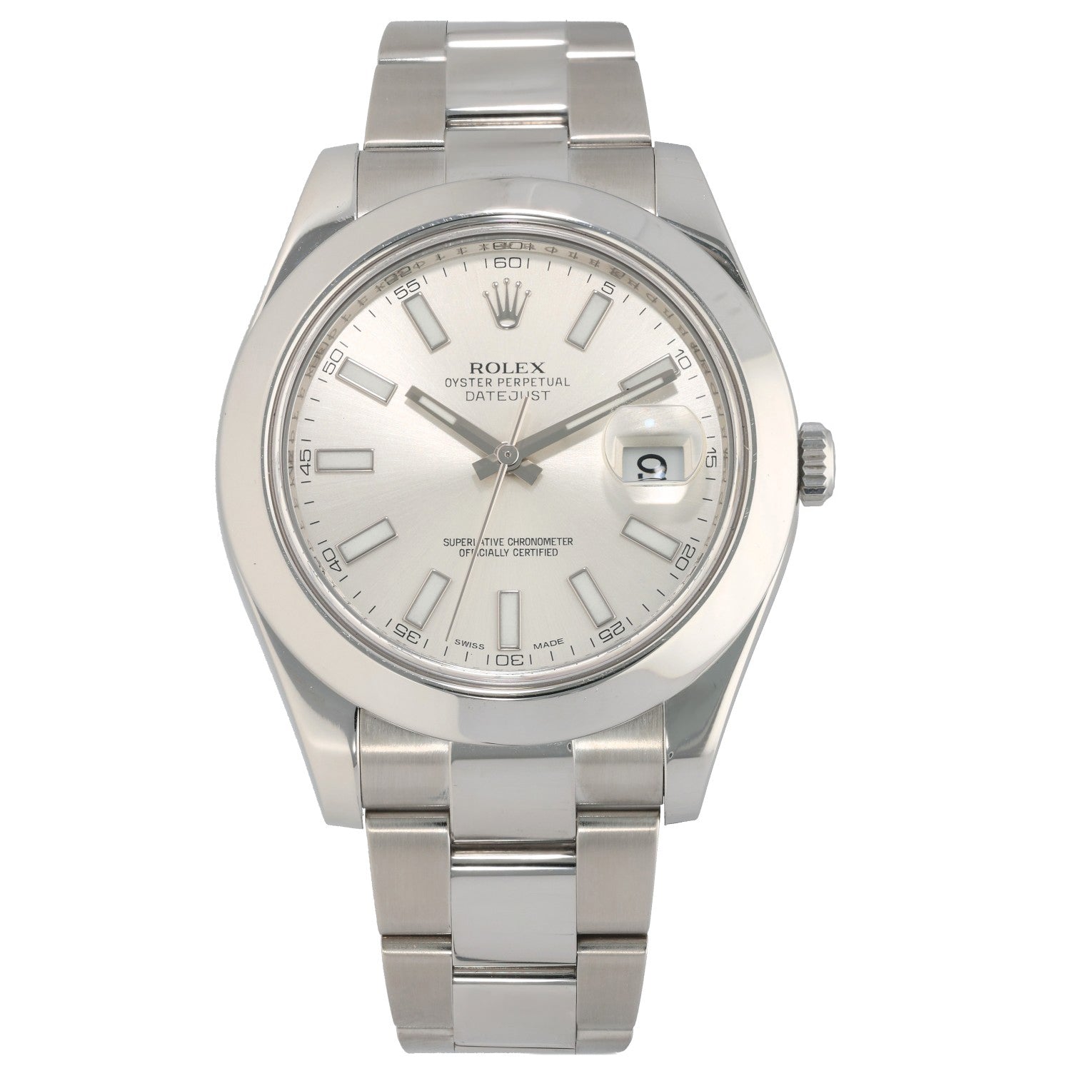 Rolex Datejust II 116300 41mm Stainless Steel Watch | H&T