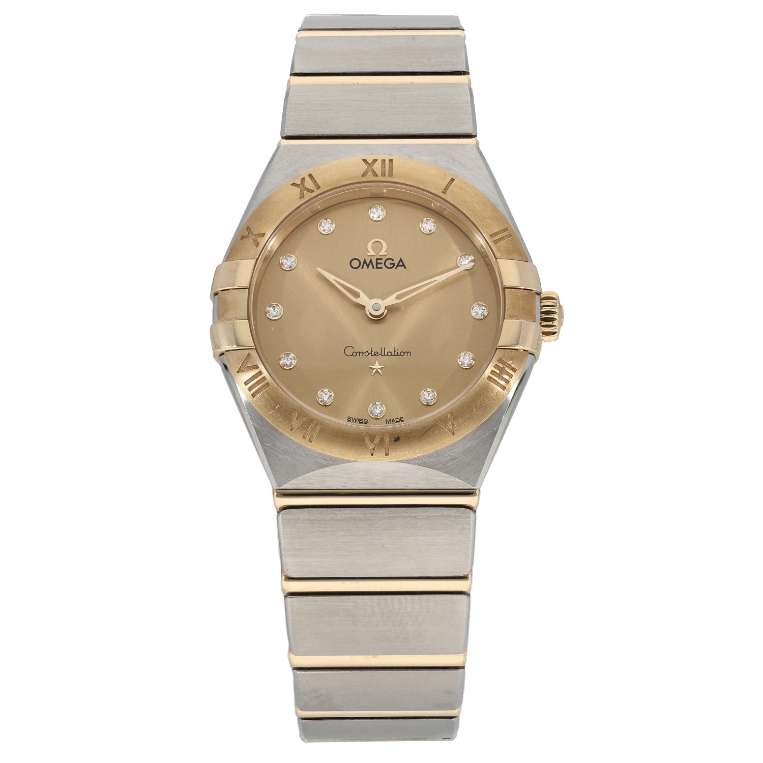 Omega Constellation 131.20.28.60.58.001 28mm Bi-Colour Watch | H&T