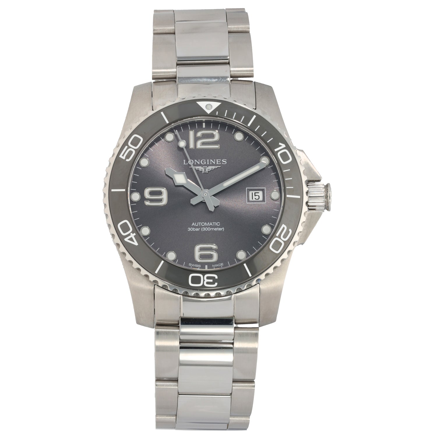 Longines Hydro Conquest L3.781.4 41mm Stainless Steel Watch | H&T