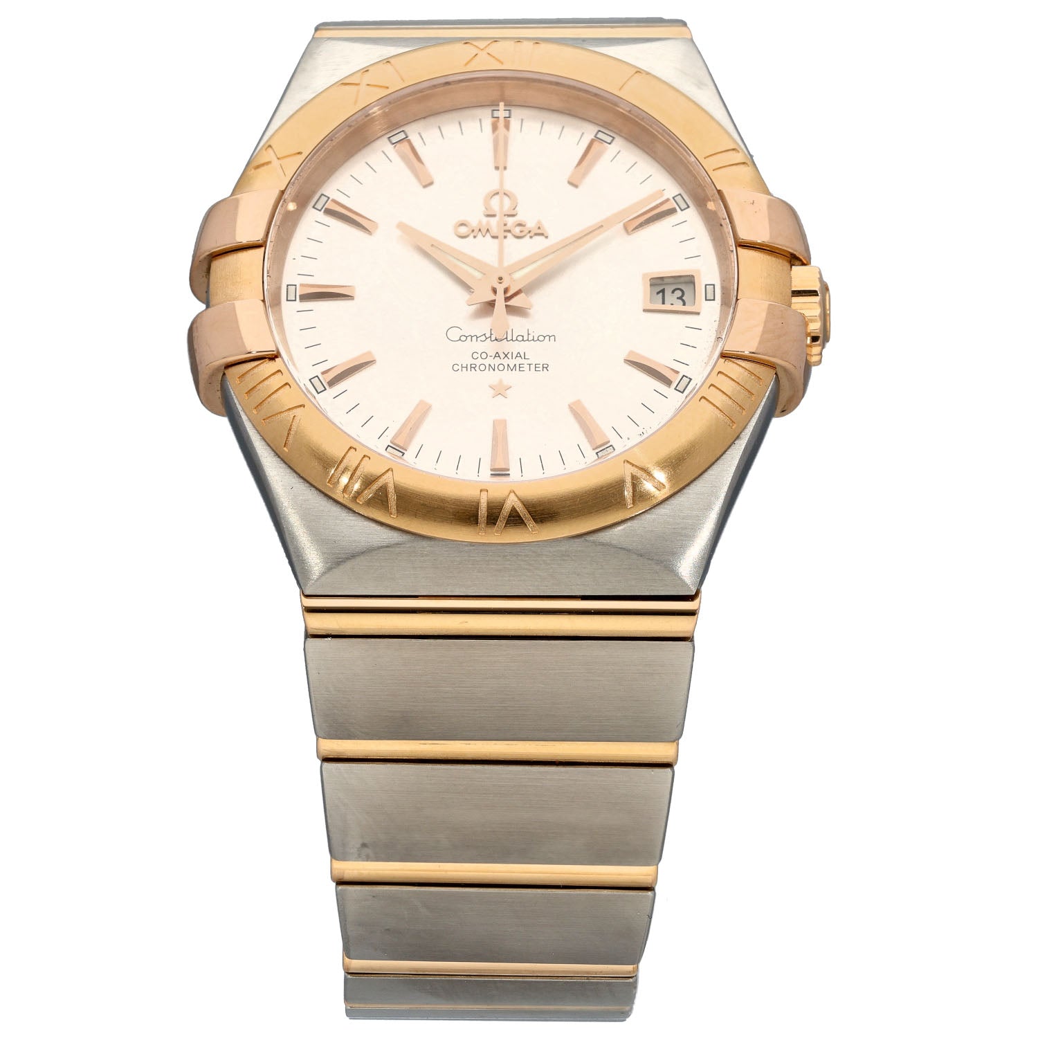 Omega Constellation 123.20.35.20.02.001 35mm Bi-Colour Watch | H&T