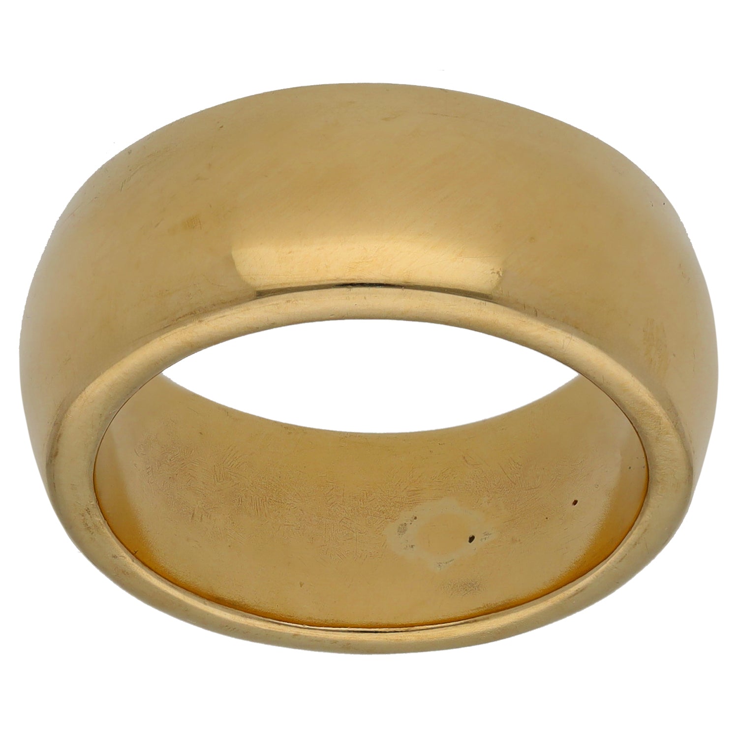 9ct Gold Plain Wedding Ring Size S | H&T