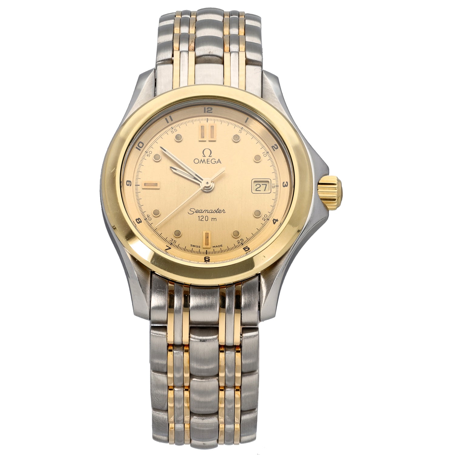 Omega Seamaster 28mm Bi-Colour Watch | H&T