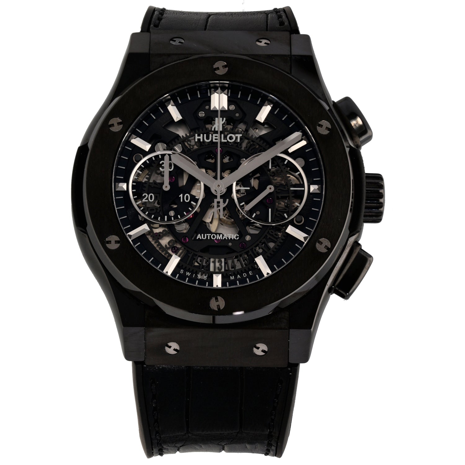 Hublot Classic Fusion Black Magic 45mm Ceramic Watch | H&T