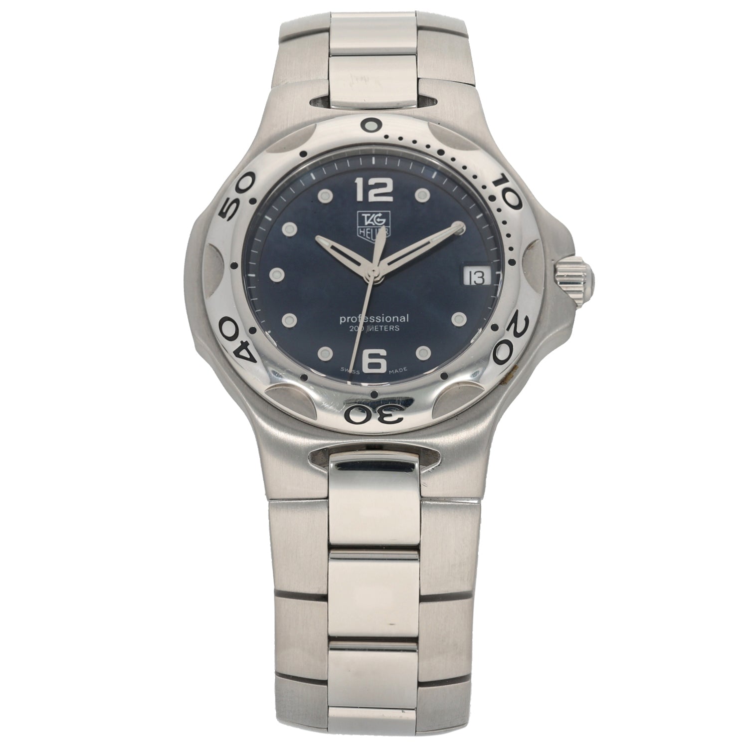 Tag Heuer Professional WL111F 37mm Stainless Steel Watch | H&T