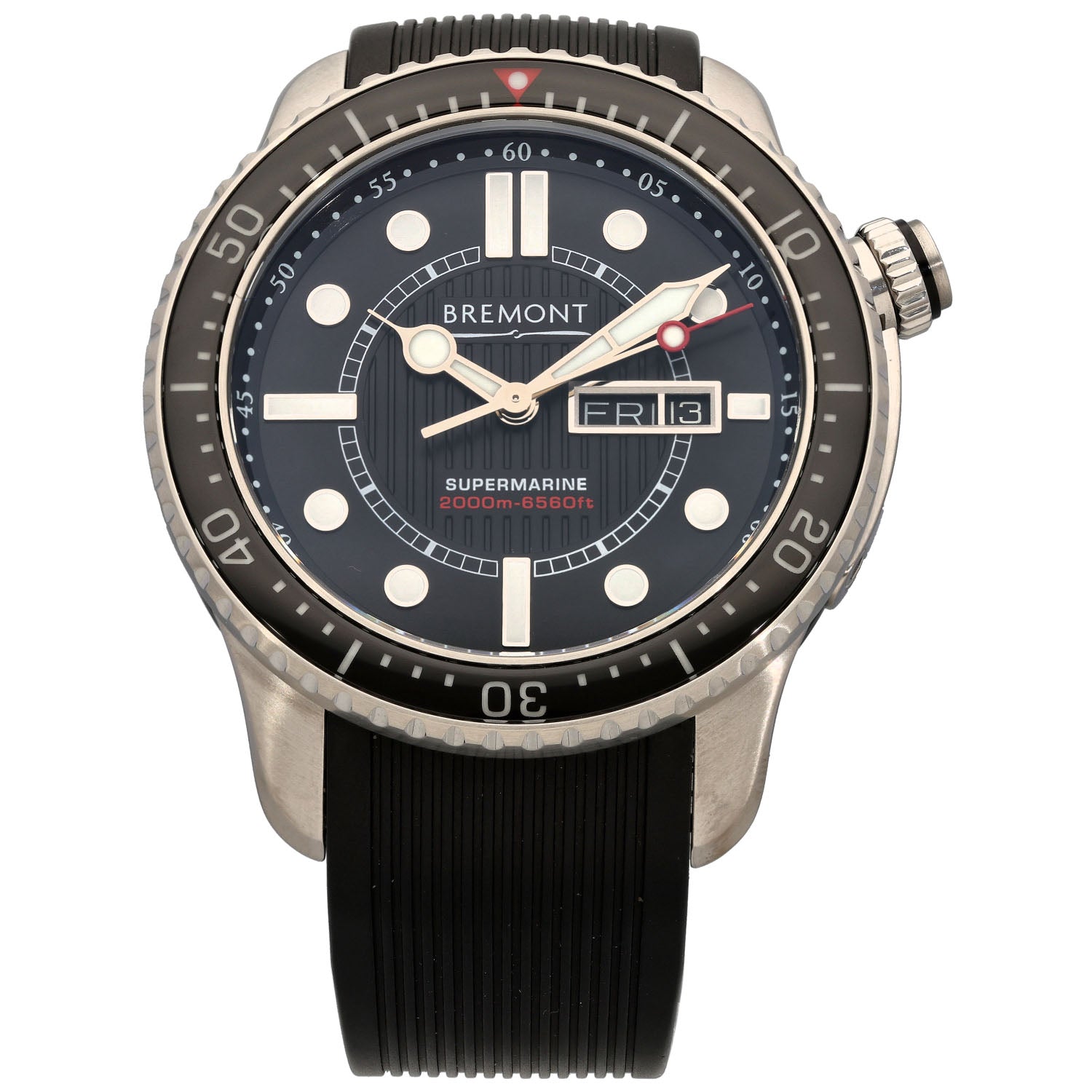 Bremont Supermarine S2000/BK 45mm Stainless Steel Watch | H&T
