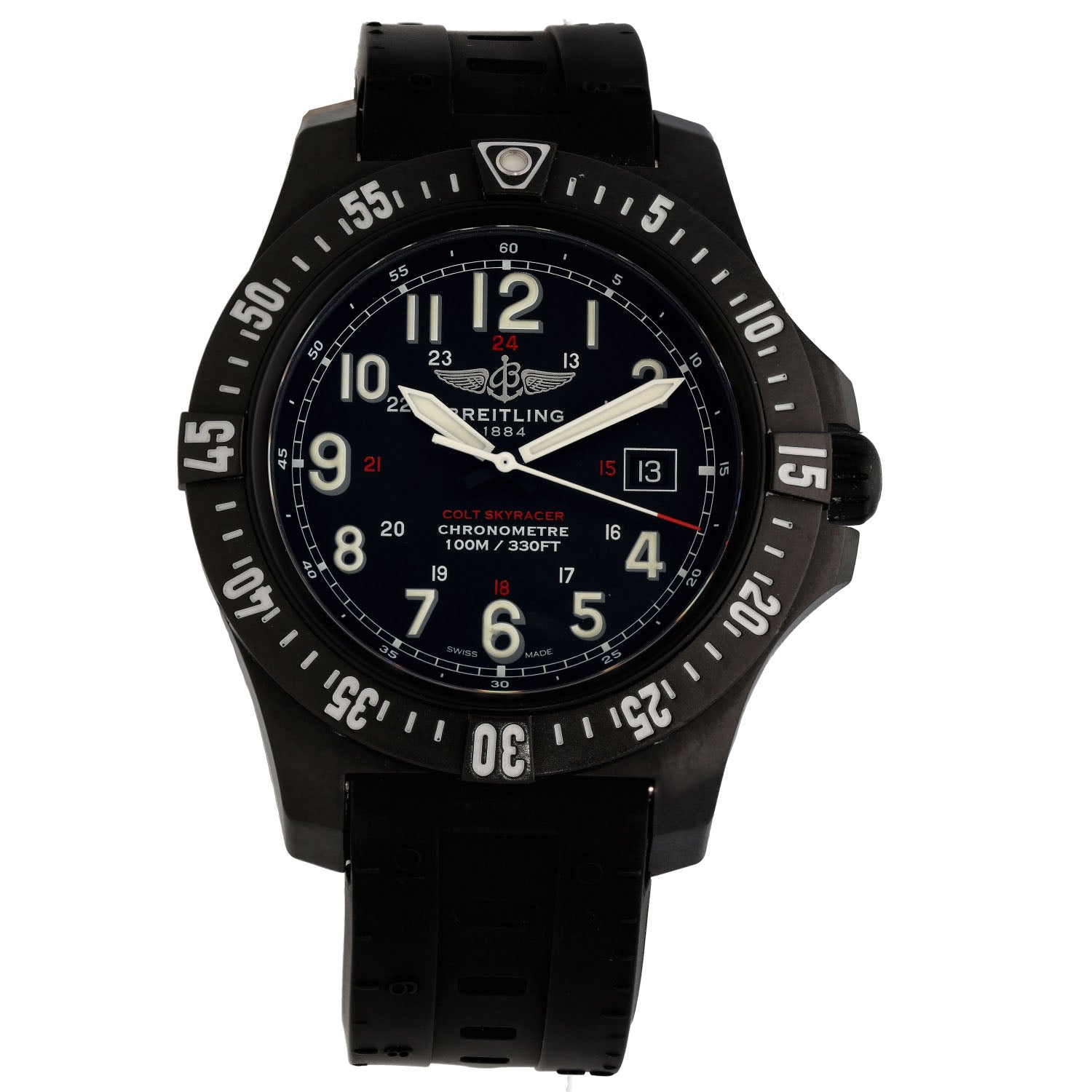 Breitling Colt Skyracer X74320 45mm Breitlight Watch | H&T