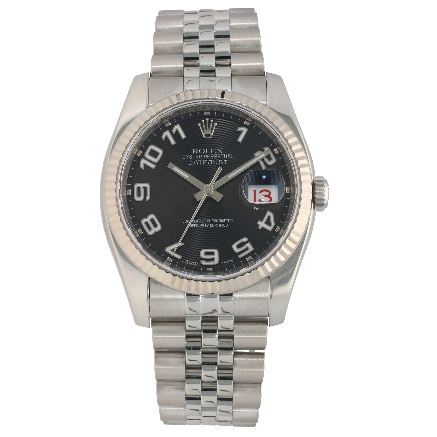 Rolex Datejust 116234 36mm Stainless Steel Watch | H&T