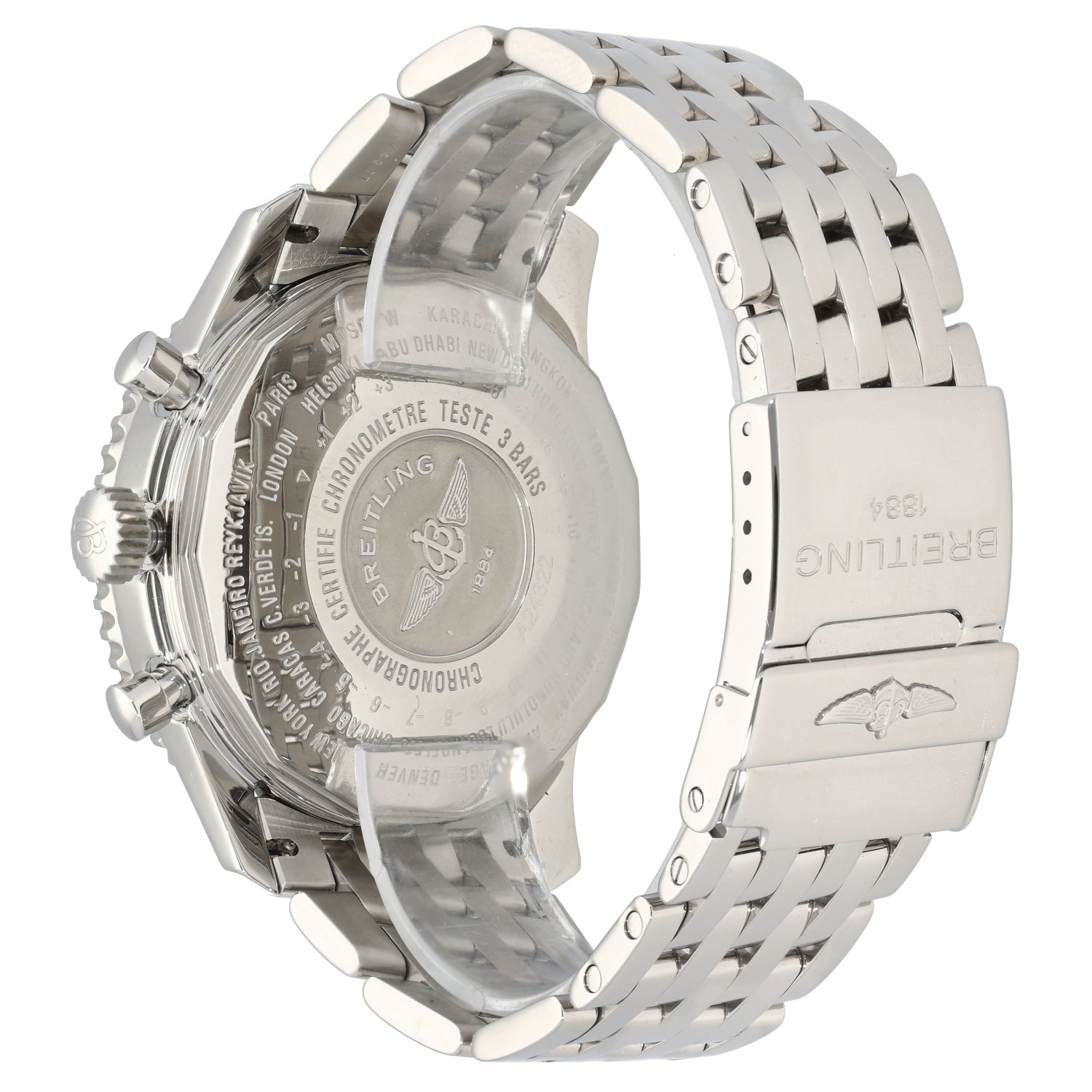 Breitling Navitimer A24322 46mm Stainless Steel Watch – H&T