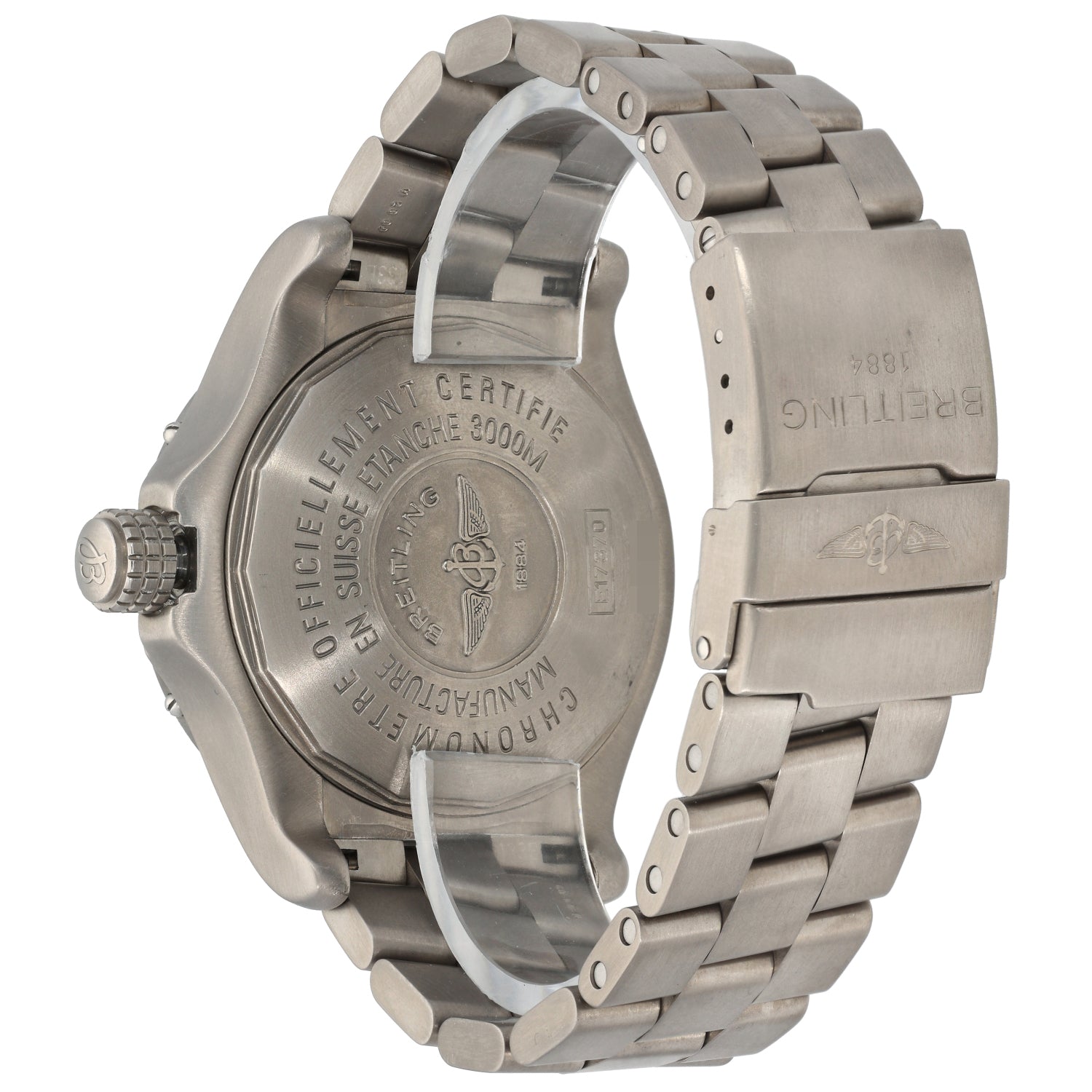 Breitling Avenger E17370 42mm Titanium Watch – H&T