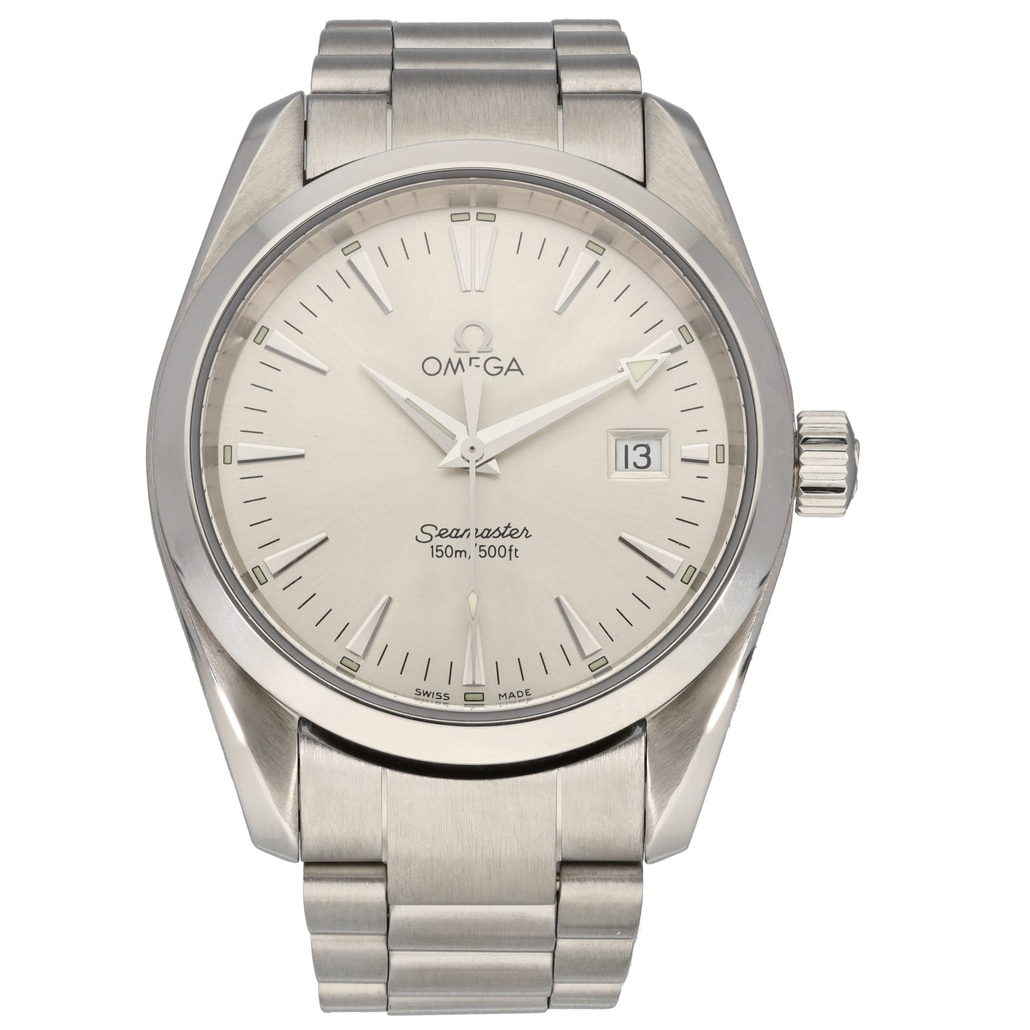 Omega Seamaster Aqua Terra 36mm Stainless Steel Watch – H&T